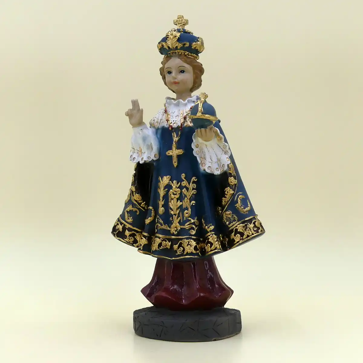 Prager Jesulein blau 20 cm • WasGlaubstDu
